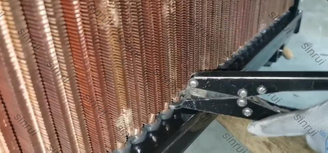 Replace Copper Finned Tubes in Mining Radiators