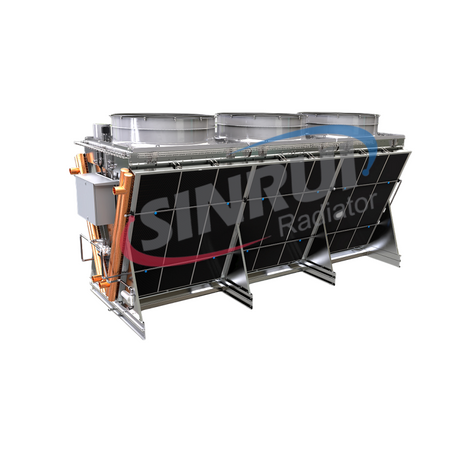 Coil/ Dry Cooler With Alu Fin For Gas Engine - Buy Dry Cooler With Alu ...